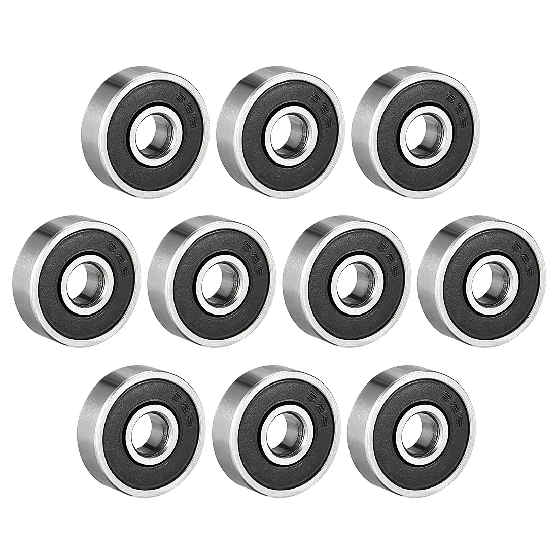 Uxcell rodamiento de bolas 626 2RS, 6mm x 19mm x 6mm, doble sellado ...