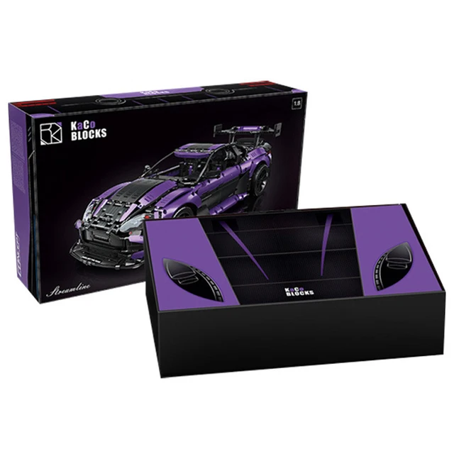NEW high-tech 1:8 Purple Martining Vantage Super Racing Car Model ...