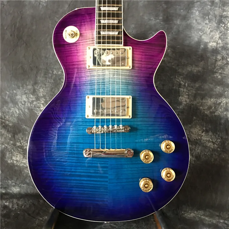 High quality electric guitar. Tiger pattern, multi color, color can be ...