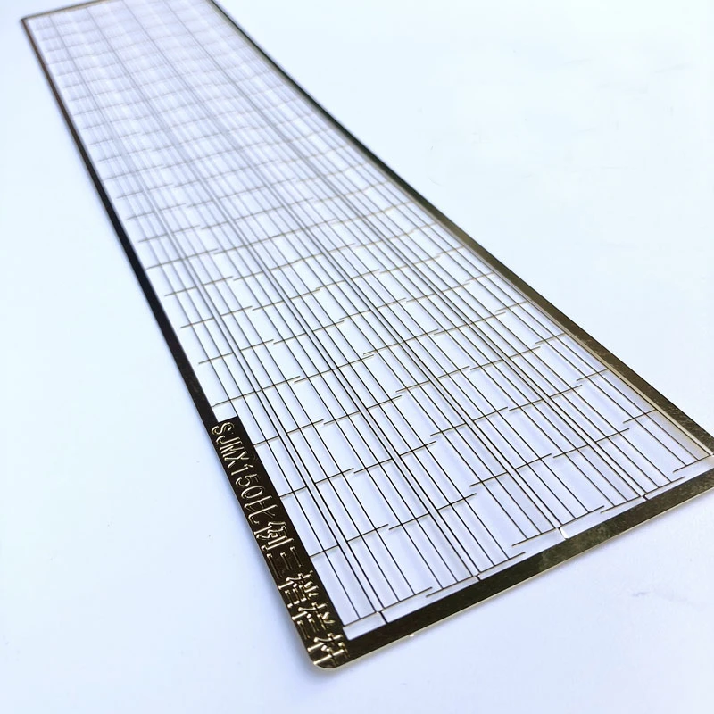 1Set Model Marine 1:150 Ratio Brass Etched Railing Length 290mm Height ...
