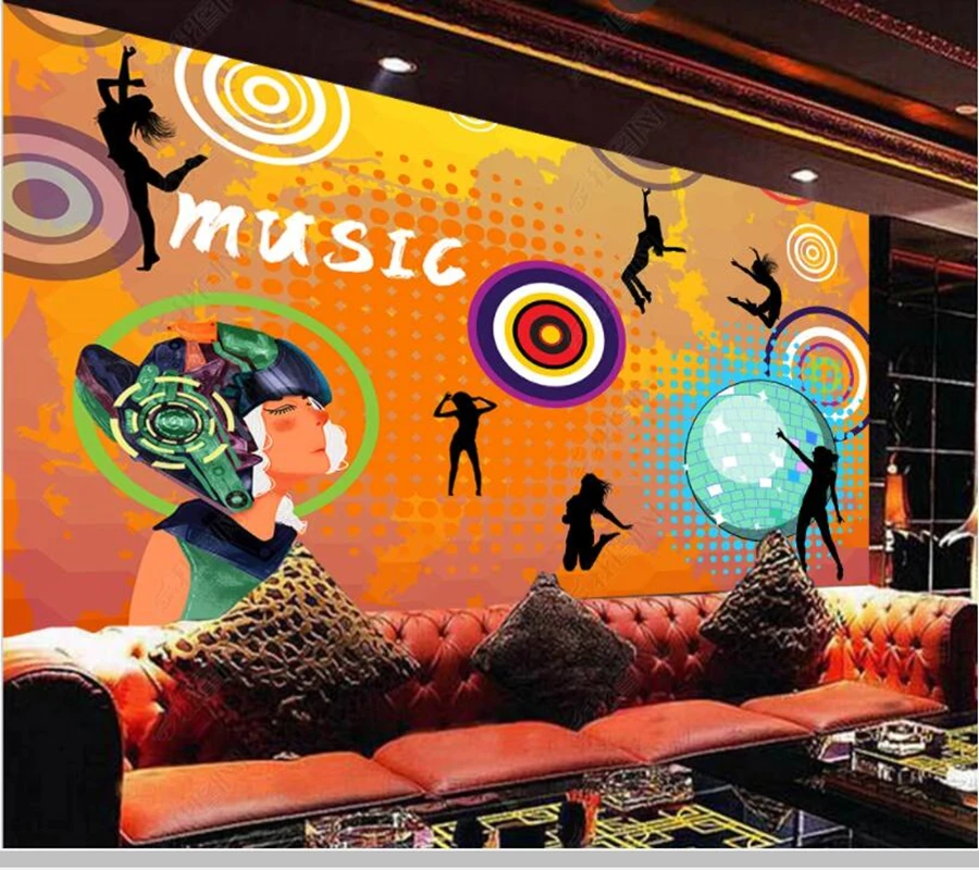 Cool Music Abstract Wallpaper Designs