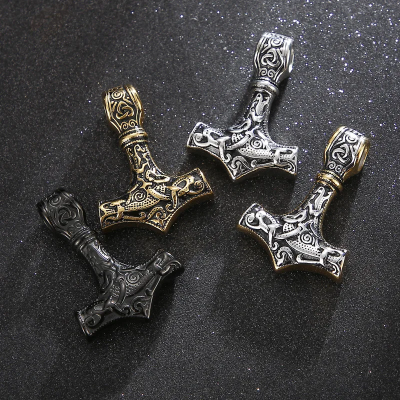 Norse Viking Axe Biker Pendant 316l Stainless Steel Jewelry Classic ...