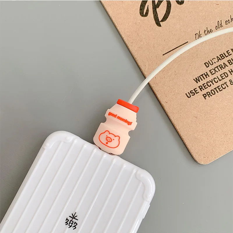 Funny Fruit Charging Cable Protector Cover For Mobile Phone USB Cable ...