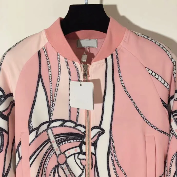 11 5 осенне зимняя куртка с длинными рукавами и цепочкой с рисунком головы лошади широкие шорты