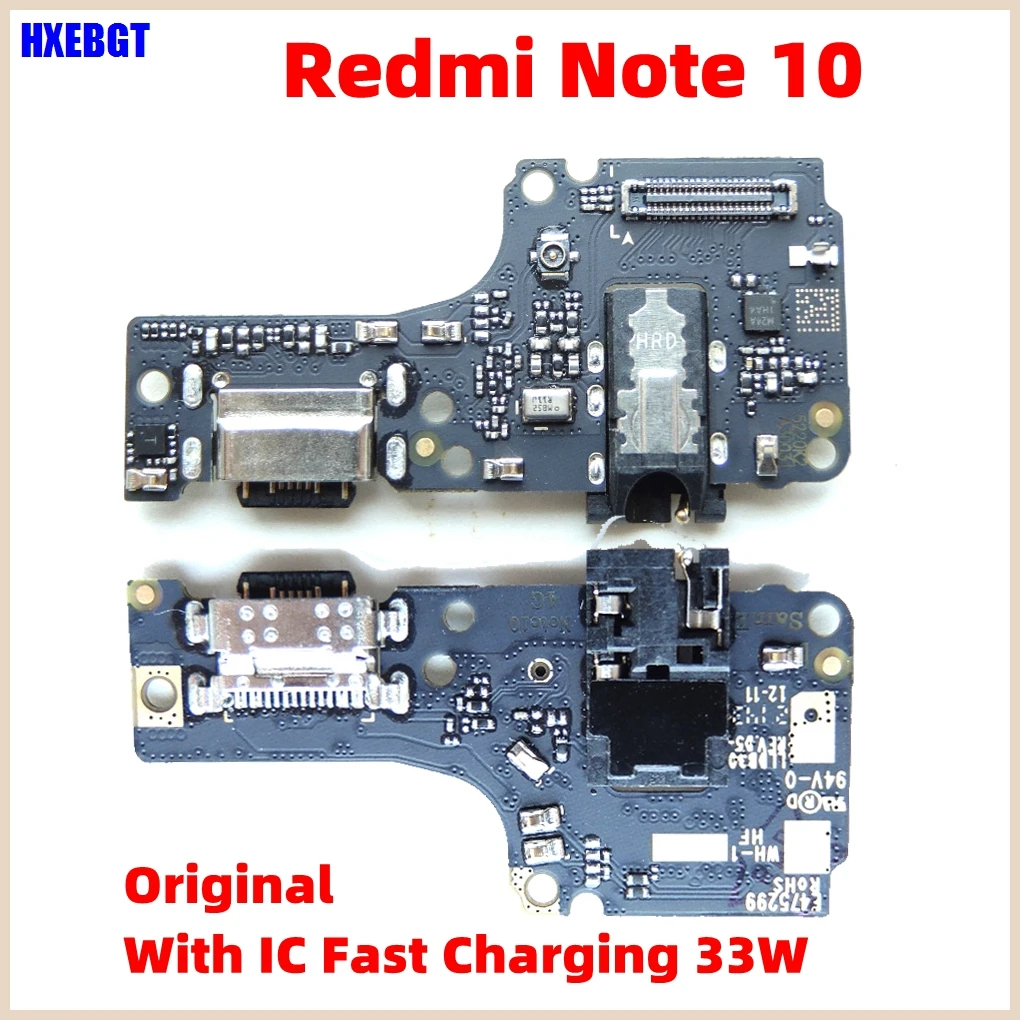 Orijinal Xiaomi Redmi için not 10 M2101K7AI M2101K7AG IC USB şarj portu ...