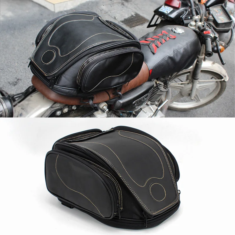 Motorcycle-PU-Leather-Waterproof-Travel-Biker-Bag-Retro-Motorcycle-Rear ...