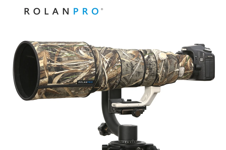ROLANPRO Lens Cover for Canon EF 500mm F/4 L IS II USM Camouflage Lens ...