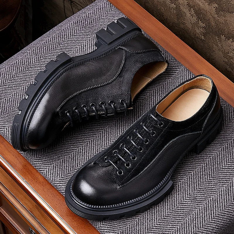 Cool-Men-s-Heighten-Shoes-Mixed-Colors-Thick-soles-Big-Toe-Oxfords ...