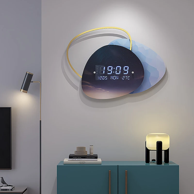 TUDA-New-Living-Room-Electronic-Digital-Display-Clock-Modern-Minimalist ...