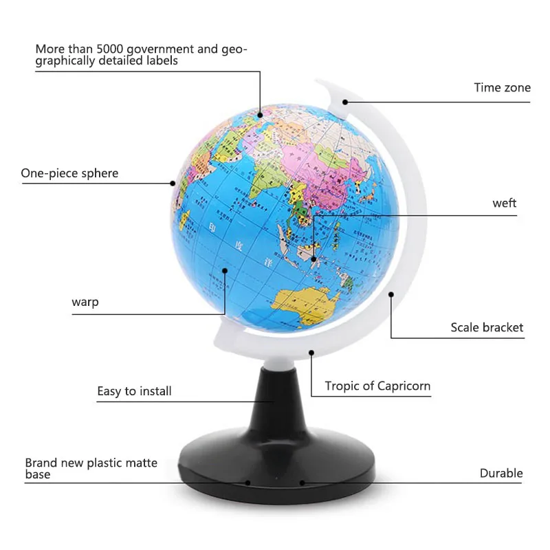 Map Of The World For Kids To Label
