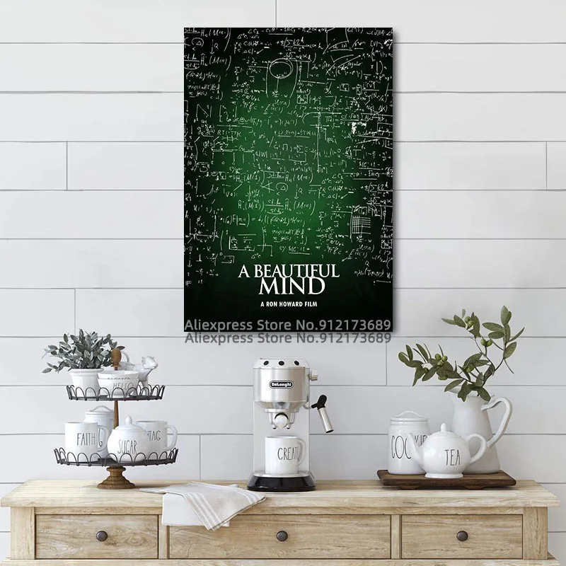 A Beautiful Mind Wall