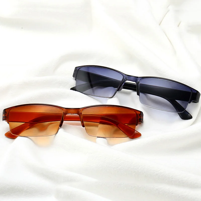 Men-Women-Gradient-Tinted-Reading-Glasses-Fashion-Magnify-Presbyopic ...
