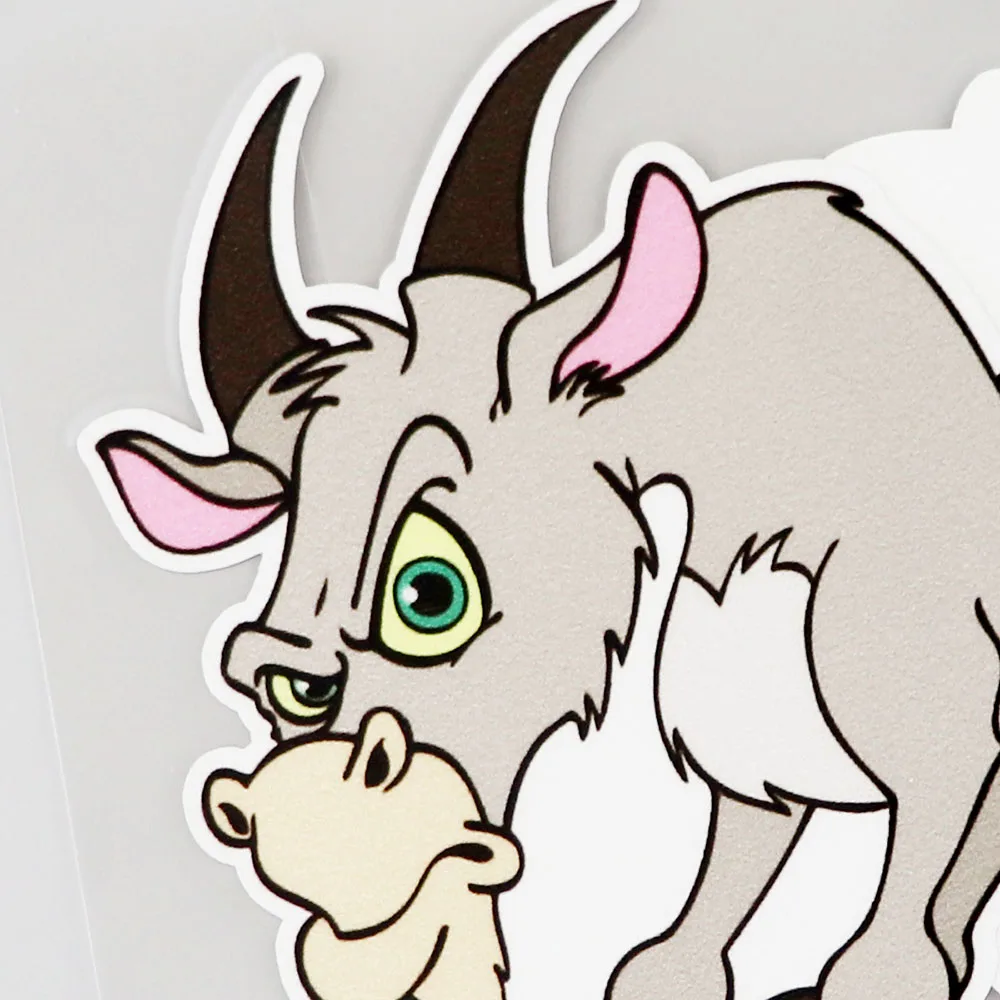 Billy Goat Cartoon Angry
