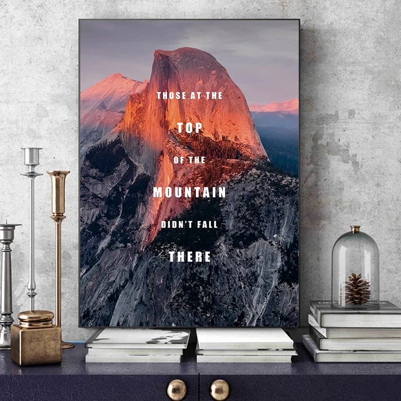 Motivational Canvas Painting Inspirational Success quote Posters Prints ...