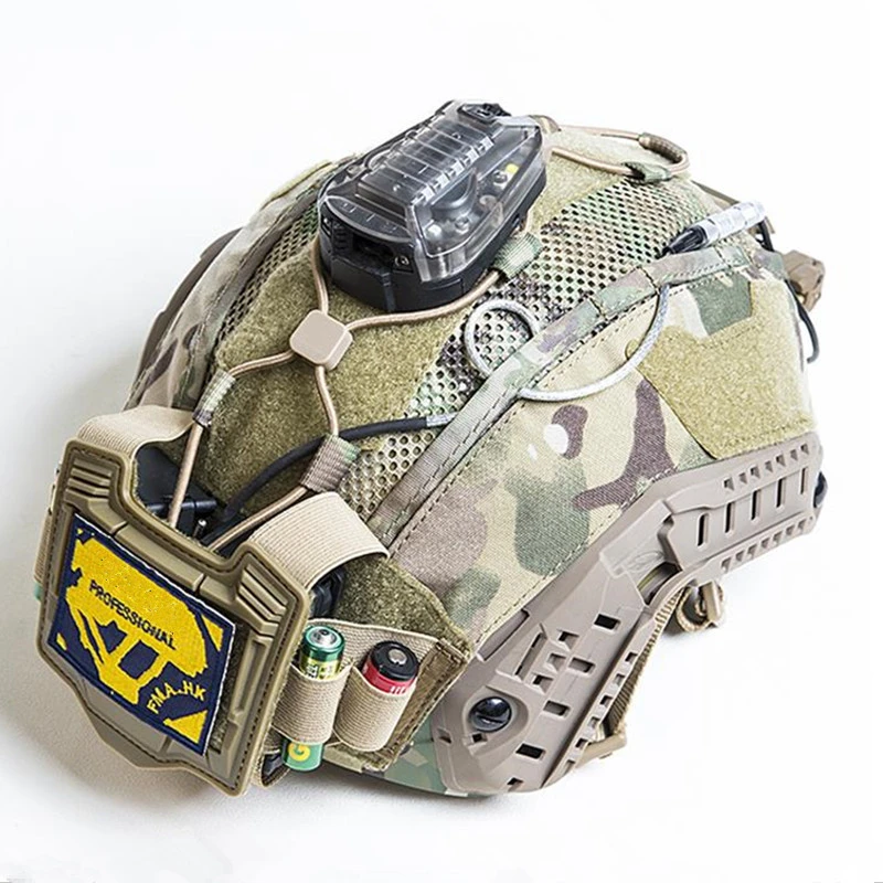Tactical Maritime Helmet Cover Multifunctional Battery Holder Balanced ...