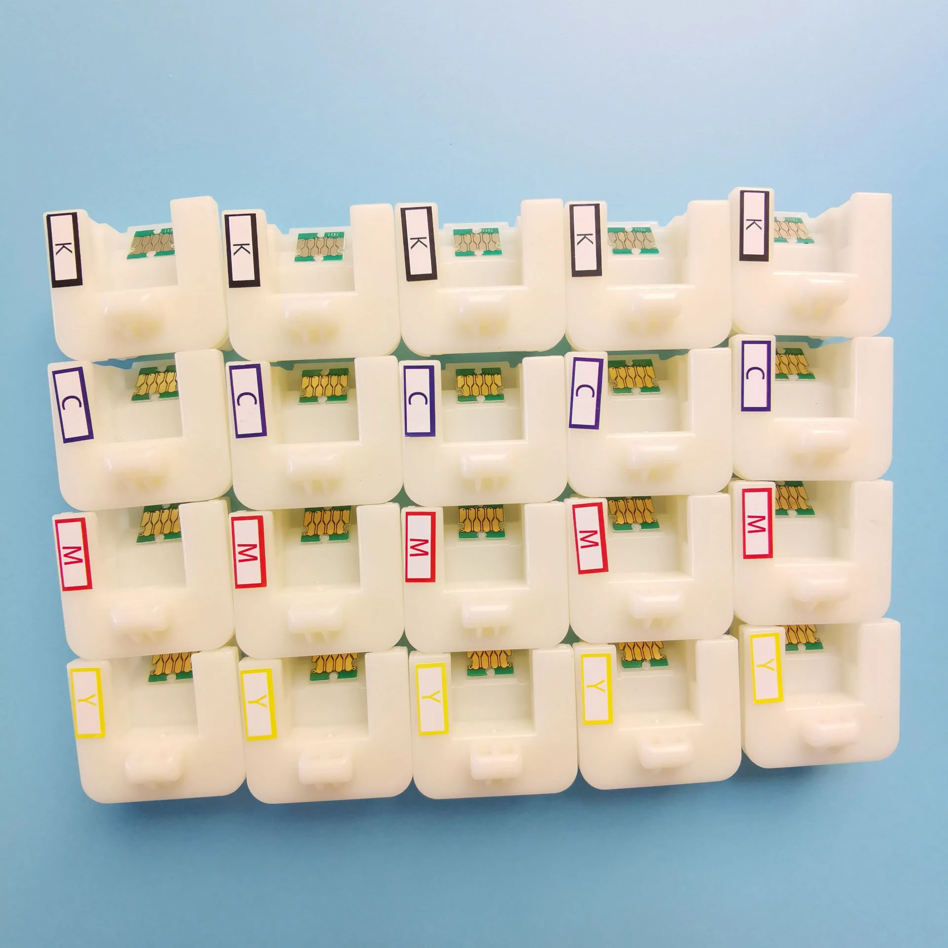 40 Pcs Ink Cartridge Chips With Holder For Epson Surecolor F6070 F7070 ...