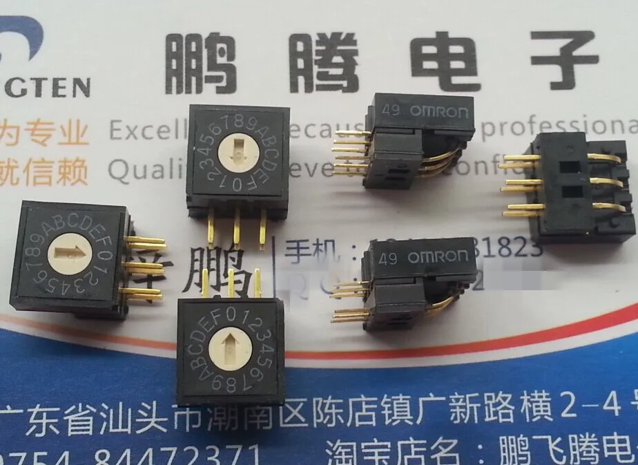 1PCS-Original-Japanese-A6RV-162RF-0-F-16-bit-rotary-dial-coding-switch ...