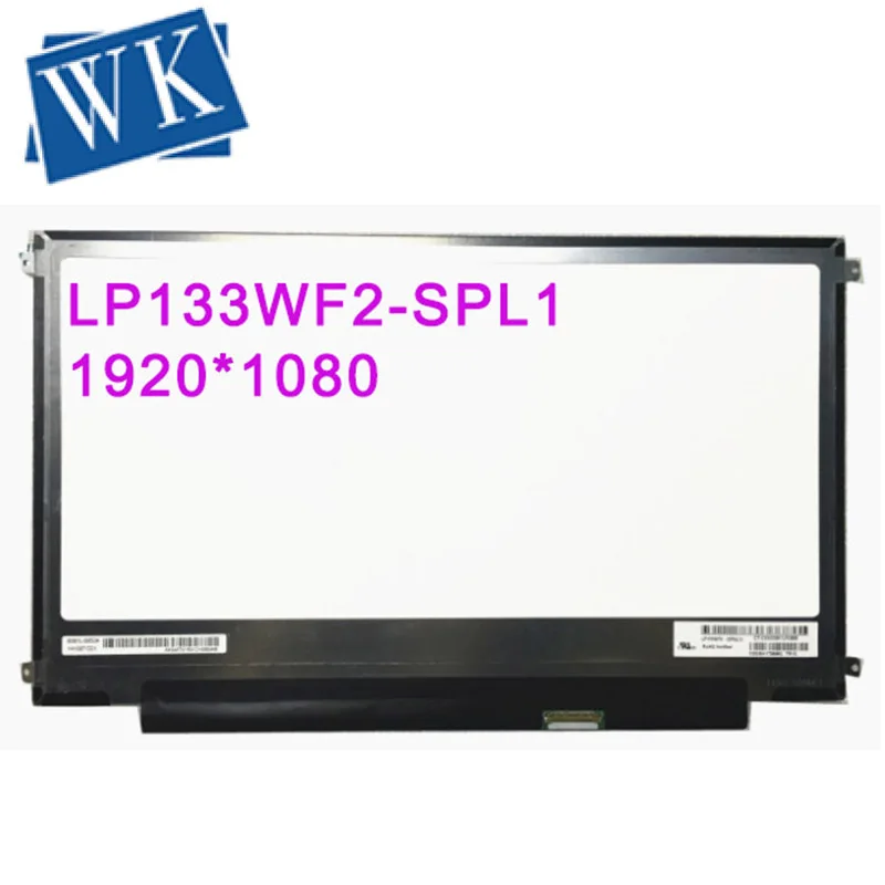 Free Shipping 13.3''inch LP133WF2 SPL1 LP133WF2 SPL6 for HP Spectre X360 Laptop Lcd Screen 1920* ...