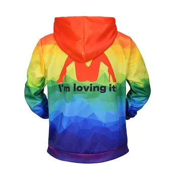 LGBT Pride Rainbow Printed Hooded Jacket - Queerks™