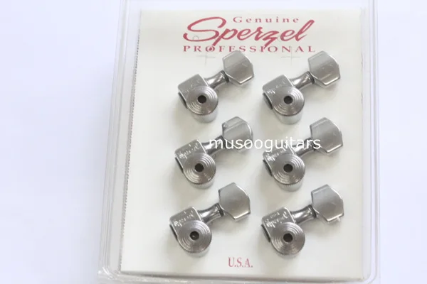 Sperzel 6 In line Chrome Locking Machine Heads EZ MOUNT|Guitar Parts ...