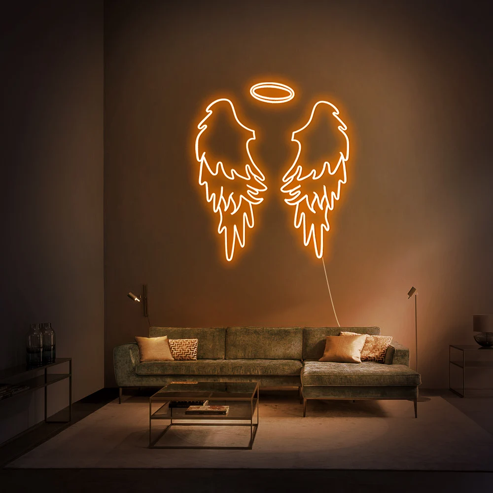Neon Word Wing