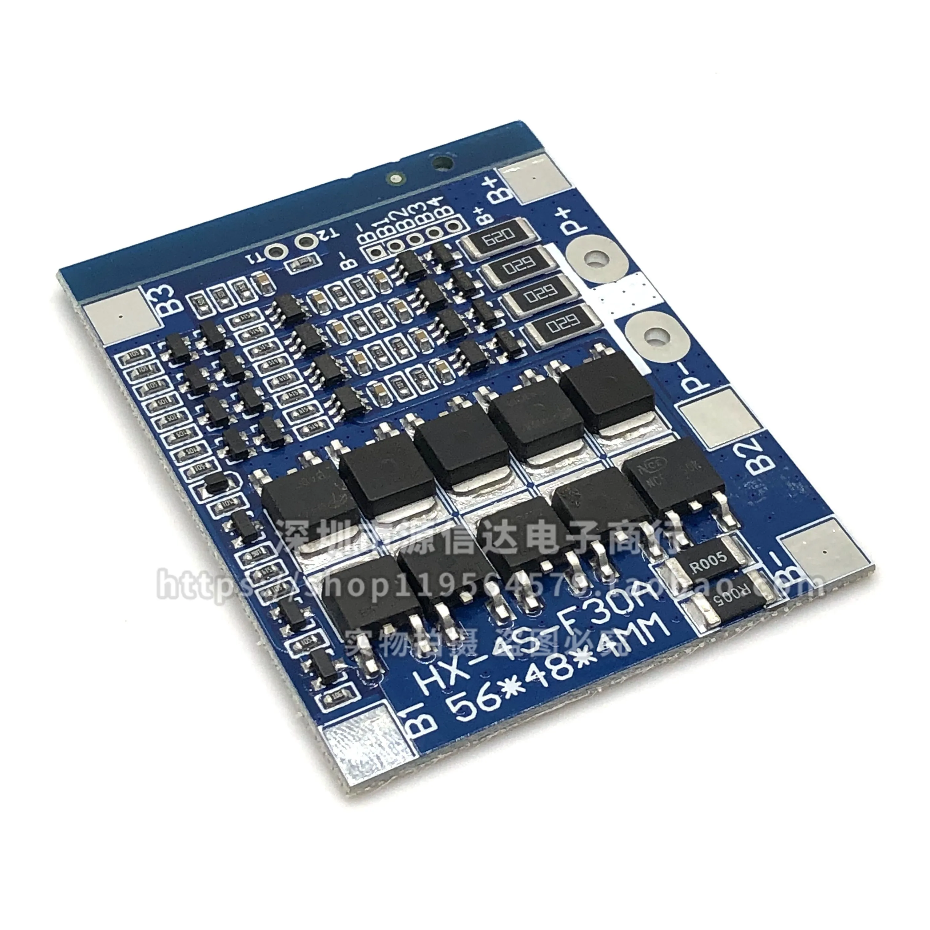 5PCS HX-4S-F30A(3.2V) 18650 lithium battery module 4 series lithium ...