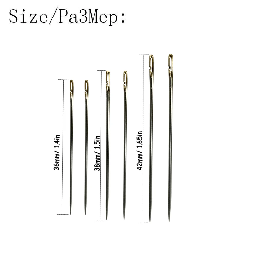 Hand Sewing Needles Size Chart