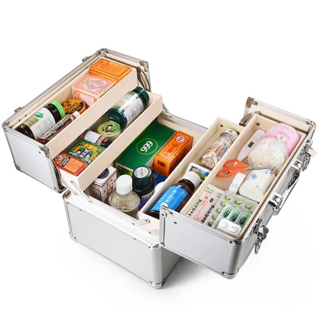 Open First Aid Box