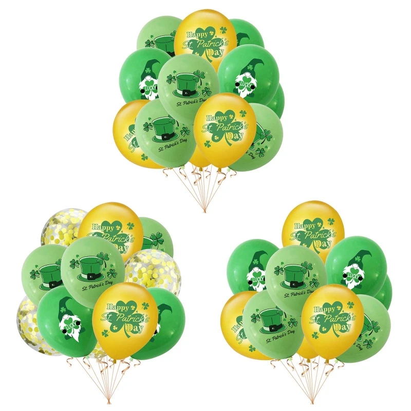St Pats Day Balloons Clipart