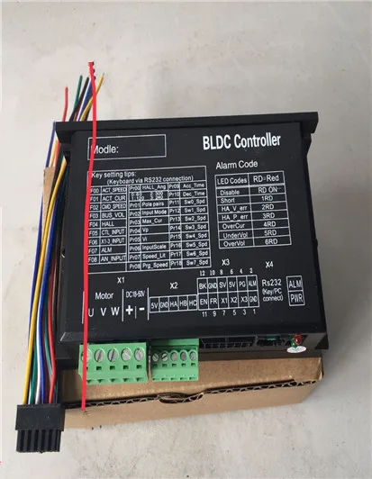 브러시리스 DC 드라이버 bldc 모터 드라이버, 저전압 브러시리스 dc 속도 조절 드라이버 24VDC ~ 48VDC ...