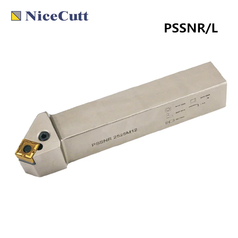 PSSNR PSSNL External Turning Tools Holder Nicecutt Lathe CNC Machine For Carbide Insert SNMG1204