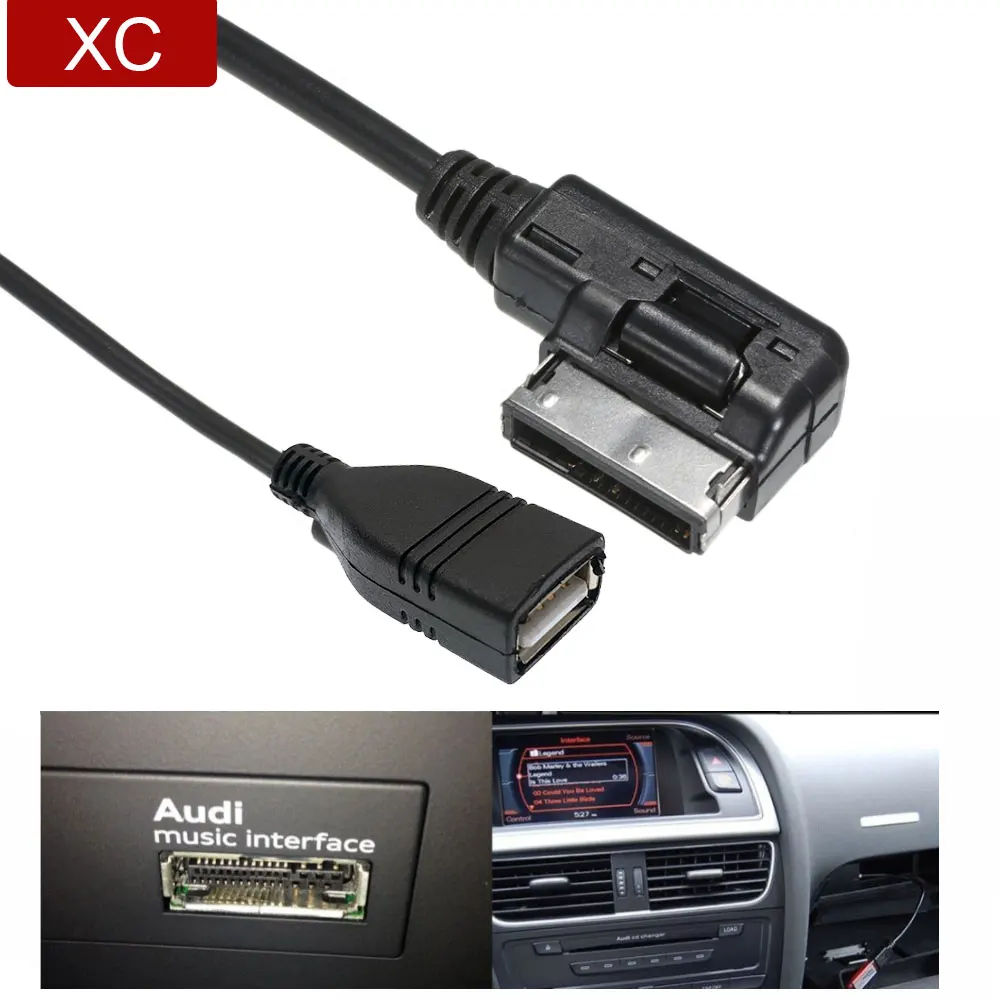 Adaptador de Audio y música para coche, conector USB AUX, Cable de ...