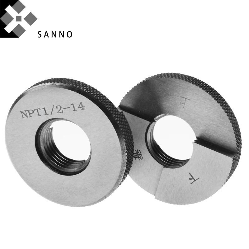 NPT gauges pin threaded holes ring gauge NPT 1/16, NPT1, NPT3/4, NPT3/8 ...
