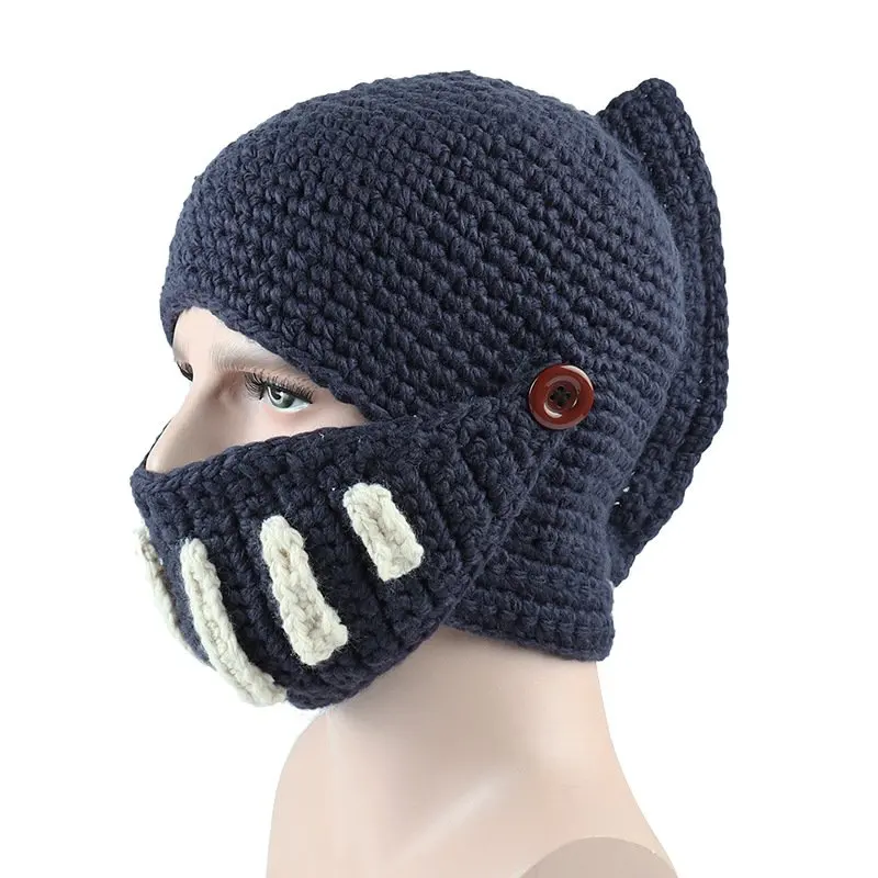 Knitted Roman Gladiator Helmet