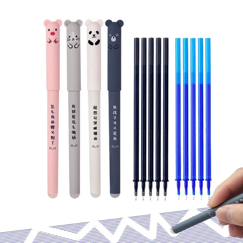 Adorable mouse refillable gel pen Gel Pens Tools etna.com.pe