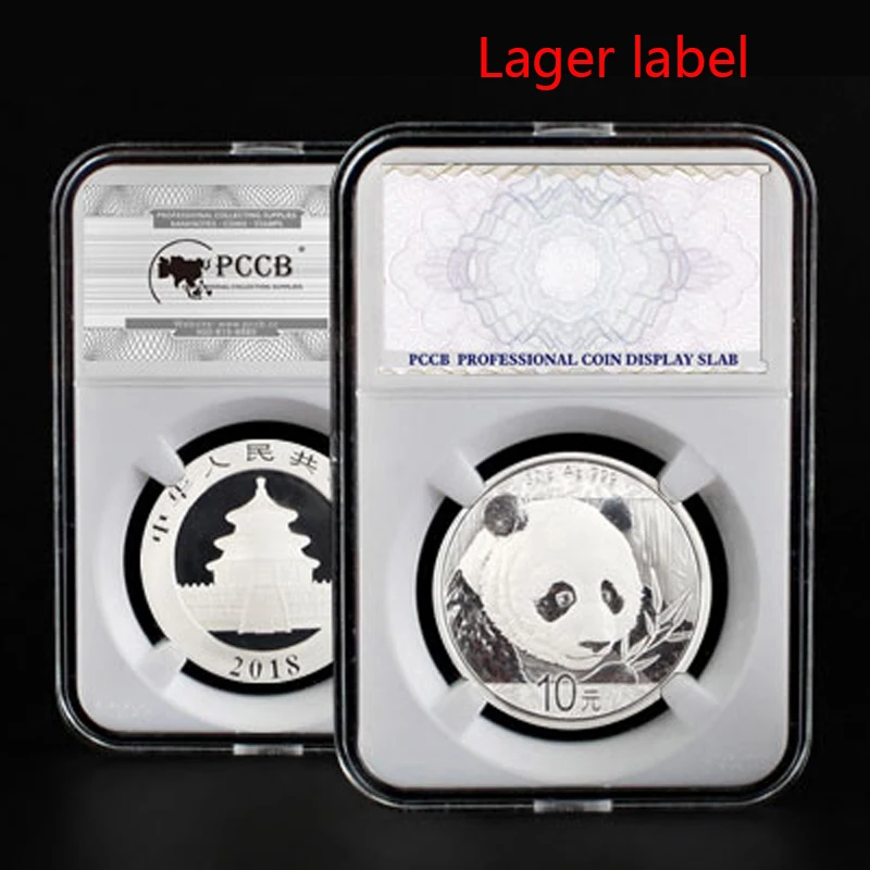 10 pieces Sizes 27mm-40mm Graded IDENTIFICATION COIN DISPLAY SLAB/slabs ...