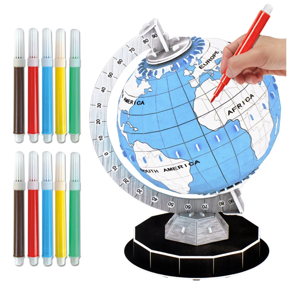 Globe Drawing For Kids