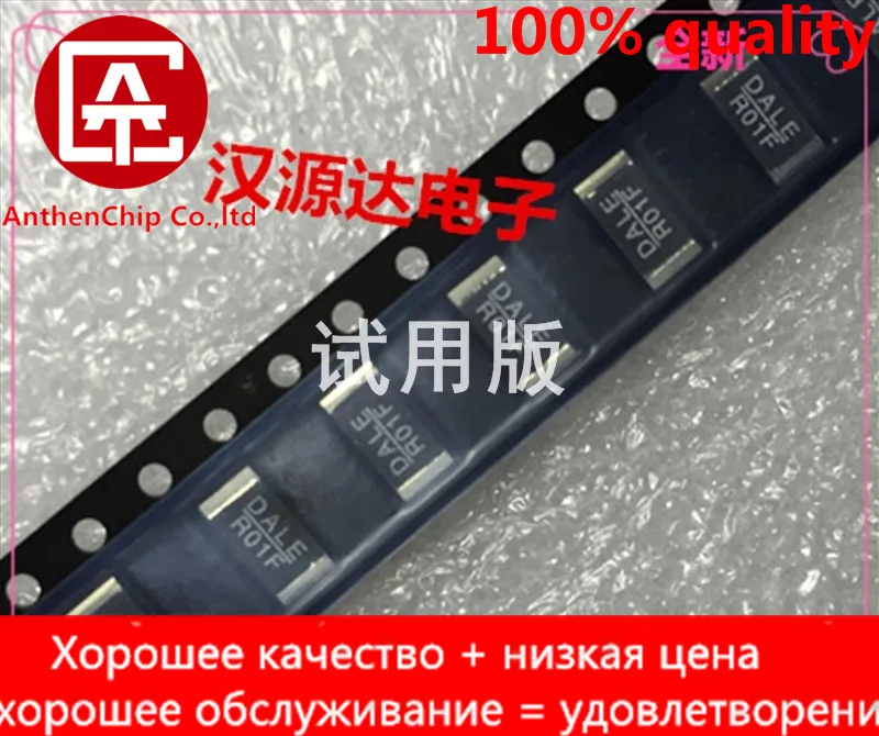 Resistor de aleación de DALE R01F SMD, original real, 2512, 0.01R, 1% ...