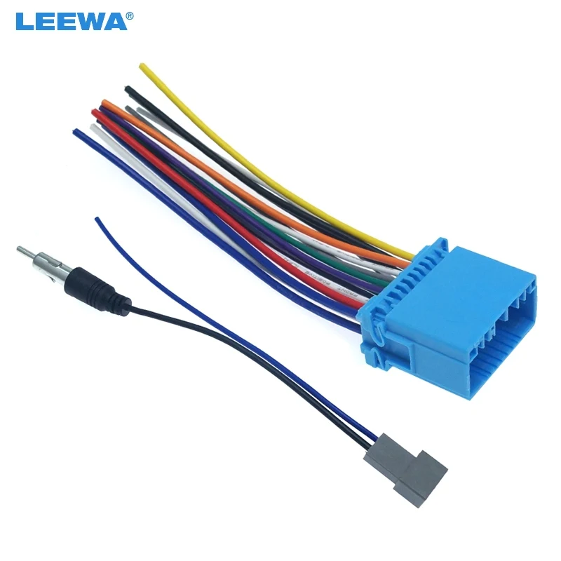 Car Audio Stereo Head Unit Harness Radio Antenna Adapter Dc - AliExpress