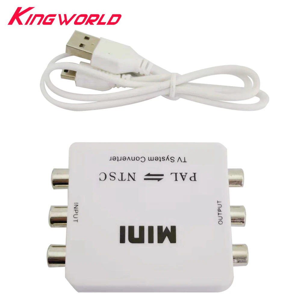 Conversor portátil ntsc para pal ou pal para ntsc, conversor ...