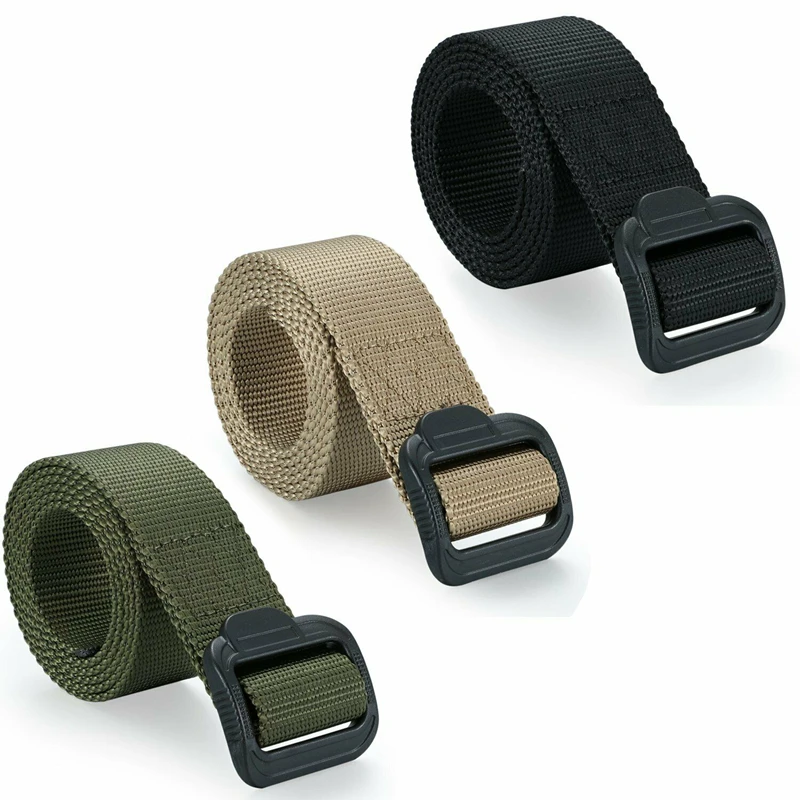 belts for man Tactical Belt Waist Security-Friendly Belt with Plastic ...