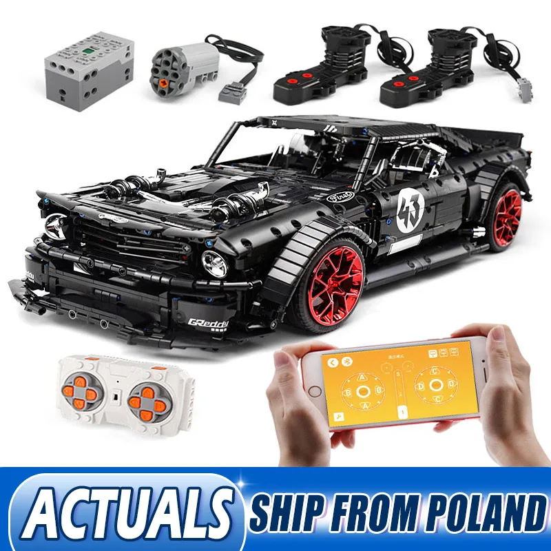 Mould King High Tech APP RC RTR V2 Supercar Bricks City Racing Car ...