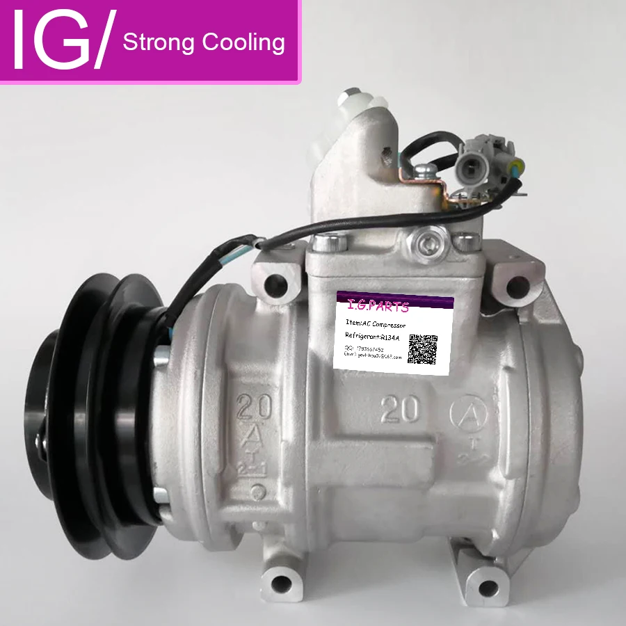 Auto Ac Compressor For Toyota Landcruiser 4500 Fzj80 Fzj100 88320-60750 ...