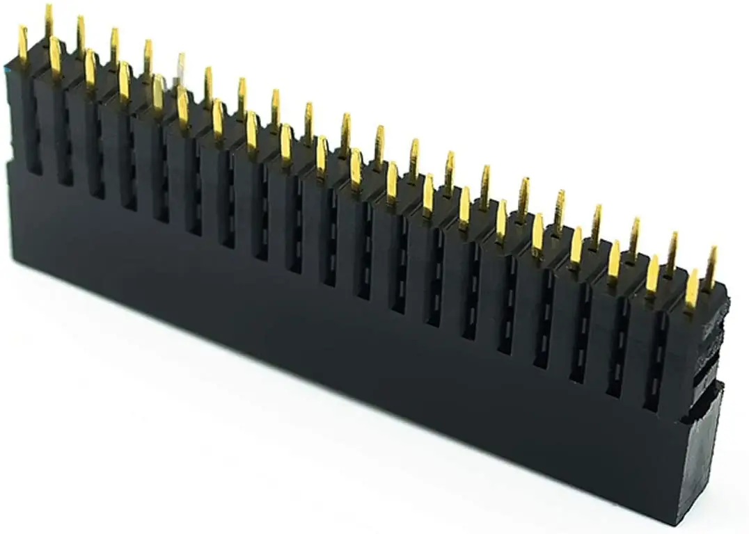 1Pcs 2x20-pin 0.1" Female Extra Tall GPIO Stacking Header for Raspberry Pi A+/B+/Pi 2/Pi 3