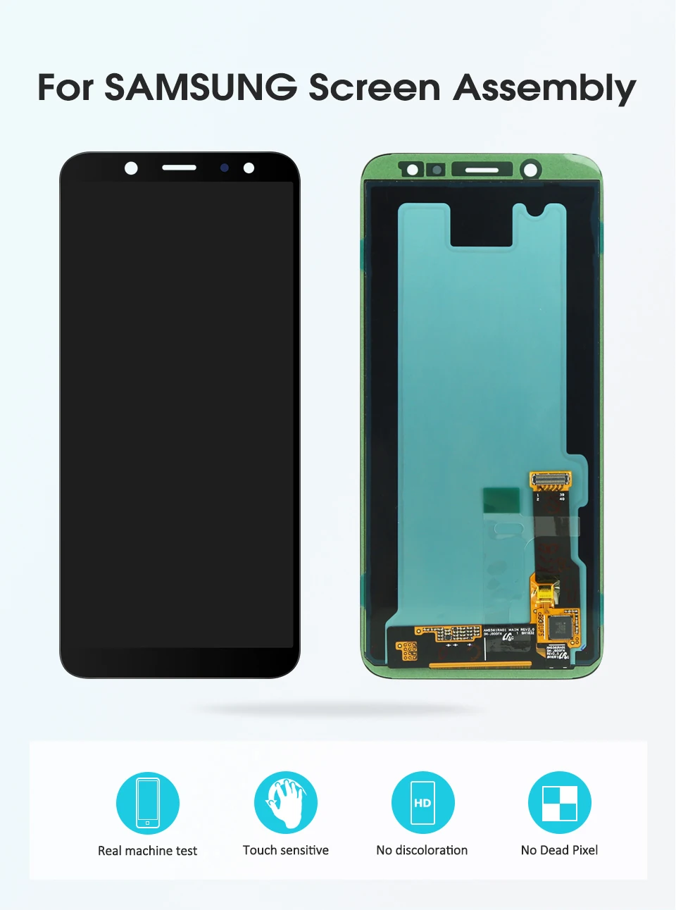 Для SAMSUNG Galaxy A6 A600 lcd A600F A600FN A600G/DS ЖК-дисплей модуль ...