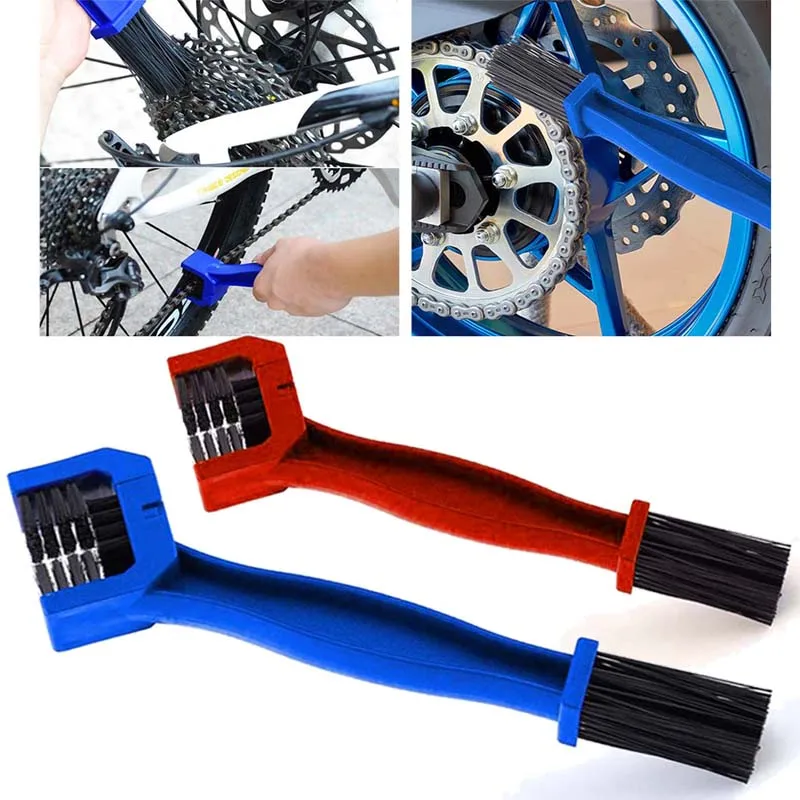 1pc ciclismo motocicleta cepillo para limpiar cadena bicicleta cepillo ...