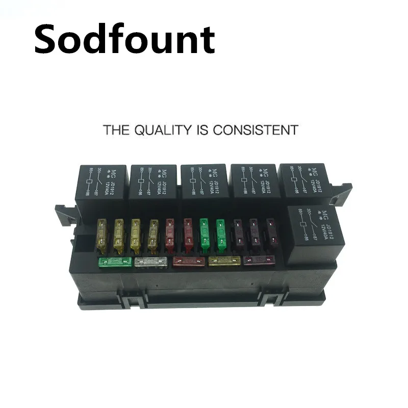 릴레이 퓨즈 정션박스 11way (12V 4P 포함) / 디바이스마트