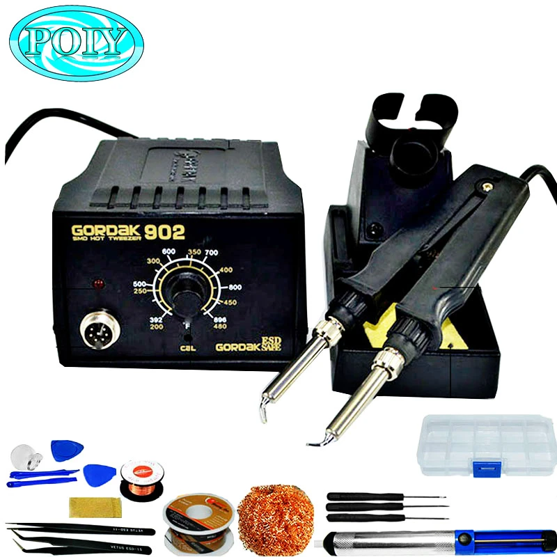GORDAK 902 ESD SMD Soldering Tweezer Repair Rework Station Electric ...