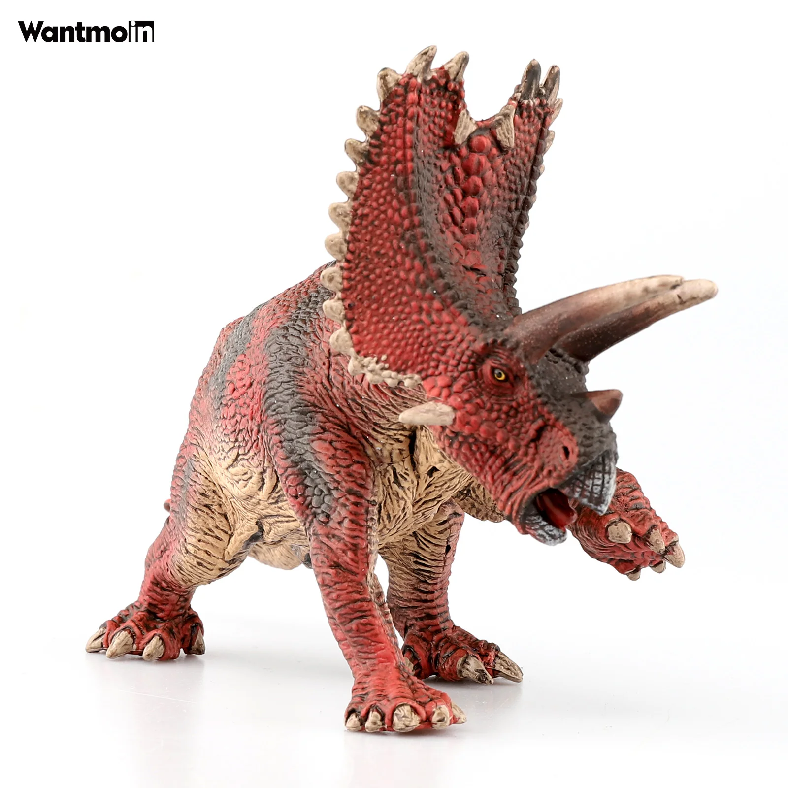 Wantmoin Dinosaur toy Pentaceratops Pentasaurus solid PVC Animal action ...