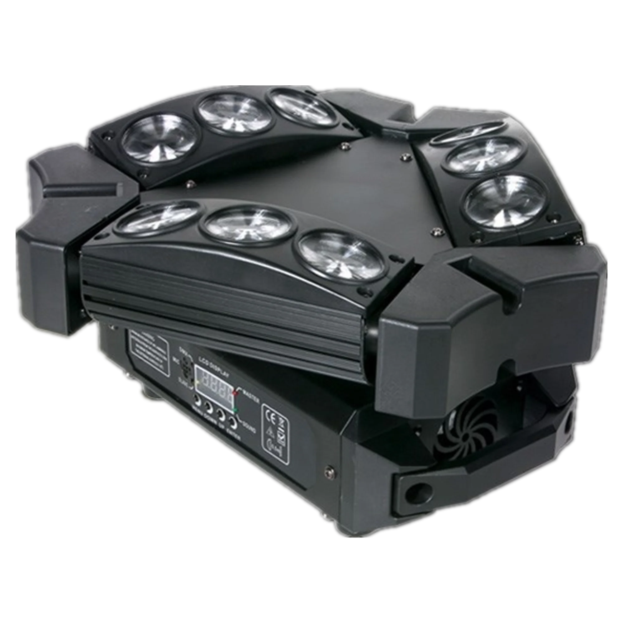 Mini High Quality Nine-headed Bird 9x10w Led Mini Spider Light Rgbw 16 ...